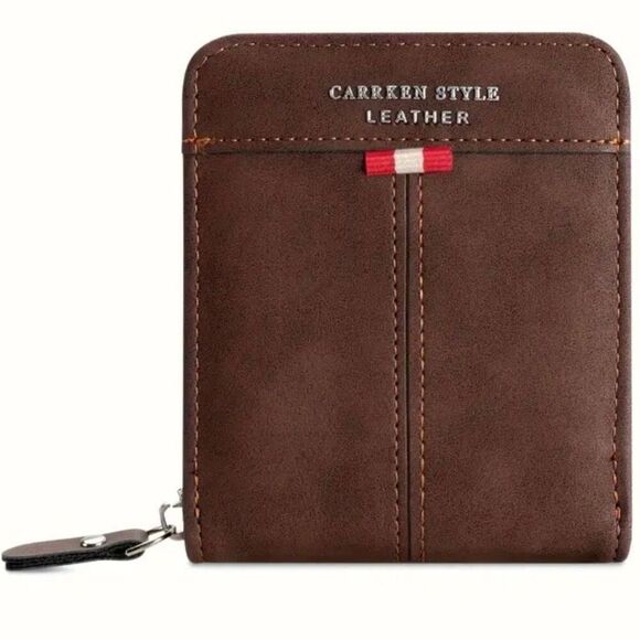 Carrken Style | Bags | Nwt Gorgeous Carrkenstyle Brown Pu Suede Leather ...